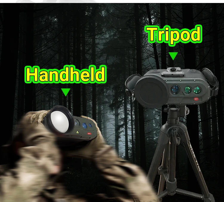 Portable Mwir Thermal Imager 100 Mm 75mm Long Wave 640x480/384x288 Px ...