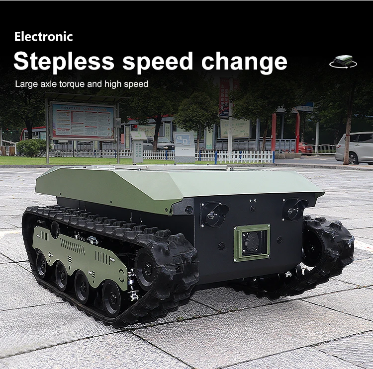 Robotic Crawler Chassis Robot Tank Tracks Moving Platform Chassis With ...