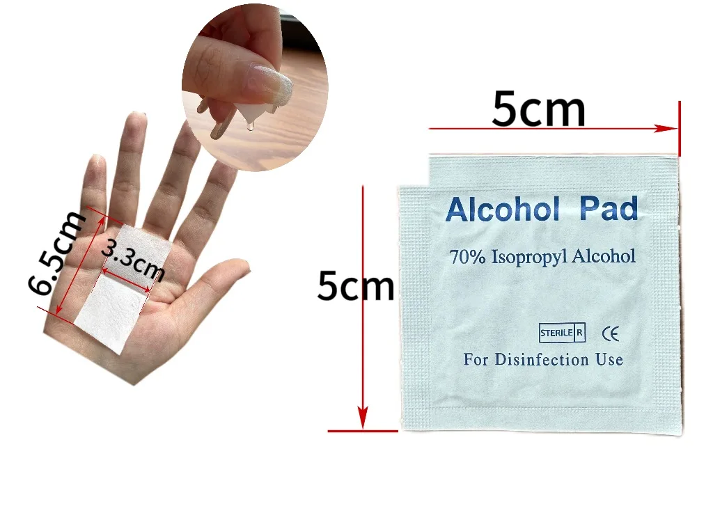 6 Lane China Single Sachet Alcohol Pre Wet Wipes One Piece Pad Packing ...