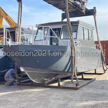 Poseidon 30ft Aluminum Commercial Patrol Boat - Durable & Fast