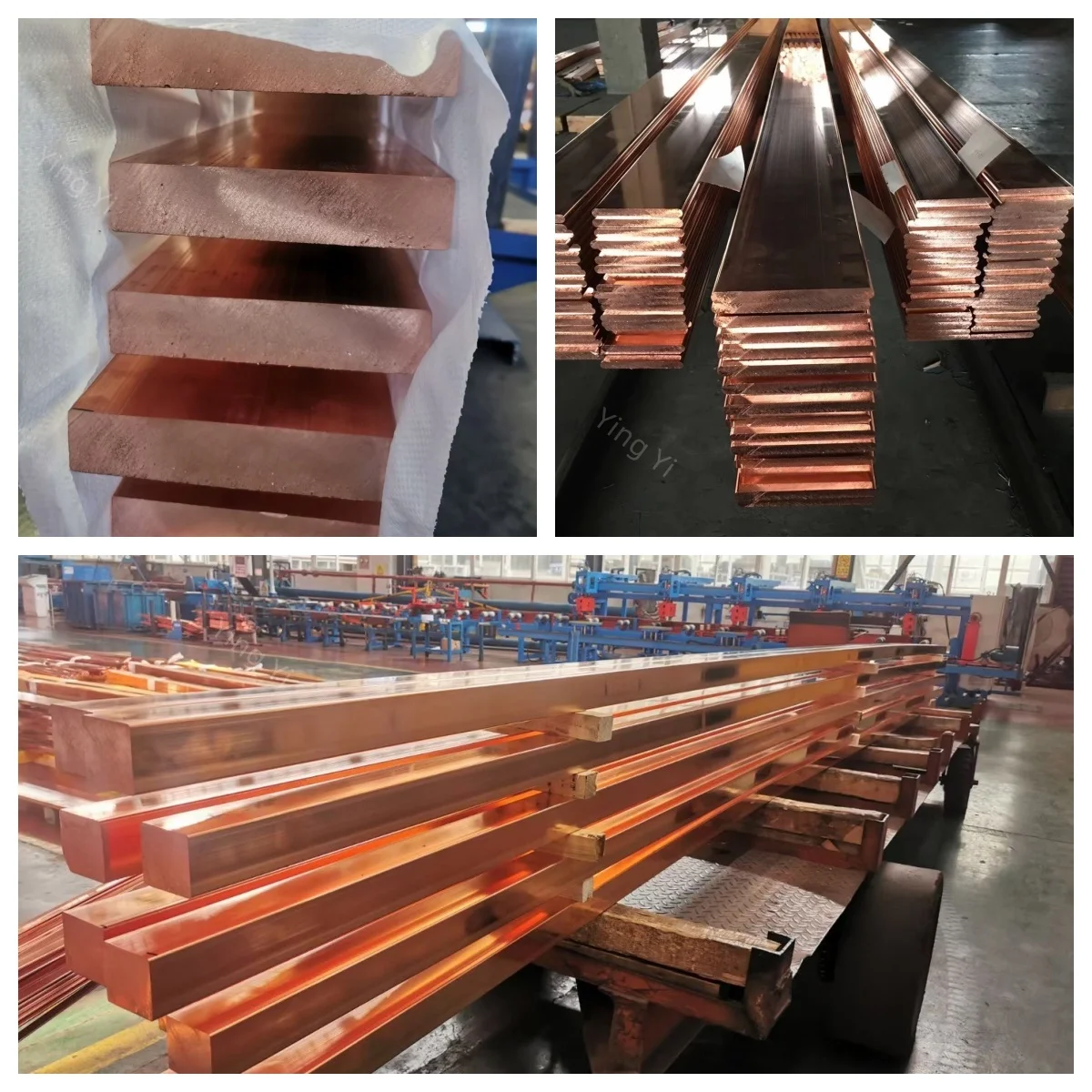 Perforated Copper Bus Bar 30x10mm - Pure Flat Copper