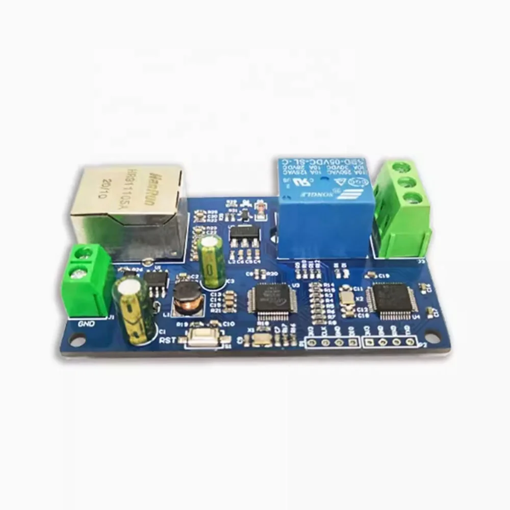 Taidacent Modbus 12v Relay Board 1ch Modbus Tcp Ip Relay Module 1 Way ...