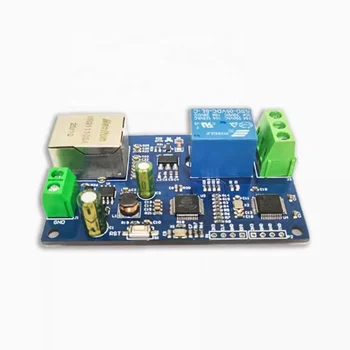 Taidacent Modbus 12v Relay Board 1ch Modbus Tcp Ip Relay Module 1 Way ...