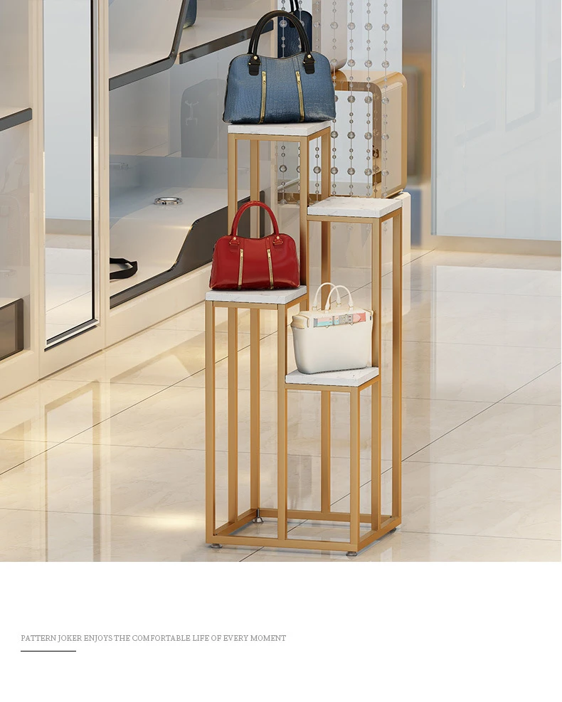 Kainice Bags Shop Interior Design - Display Racks & Shelving