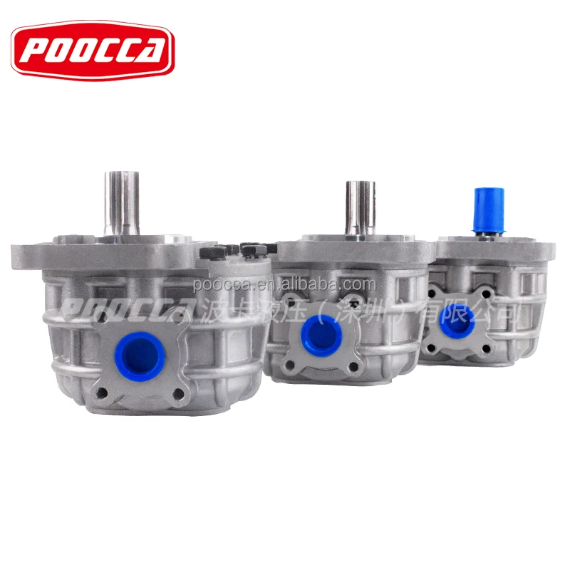 High Pressure Gear Pump External 2 Stage Tandem Hydraulic Gear Pump Hgp ...