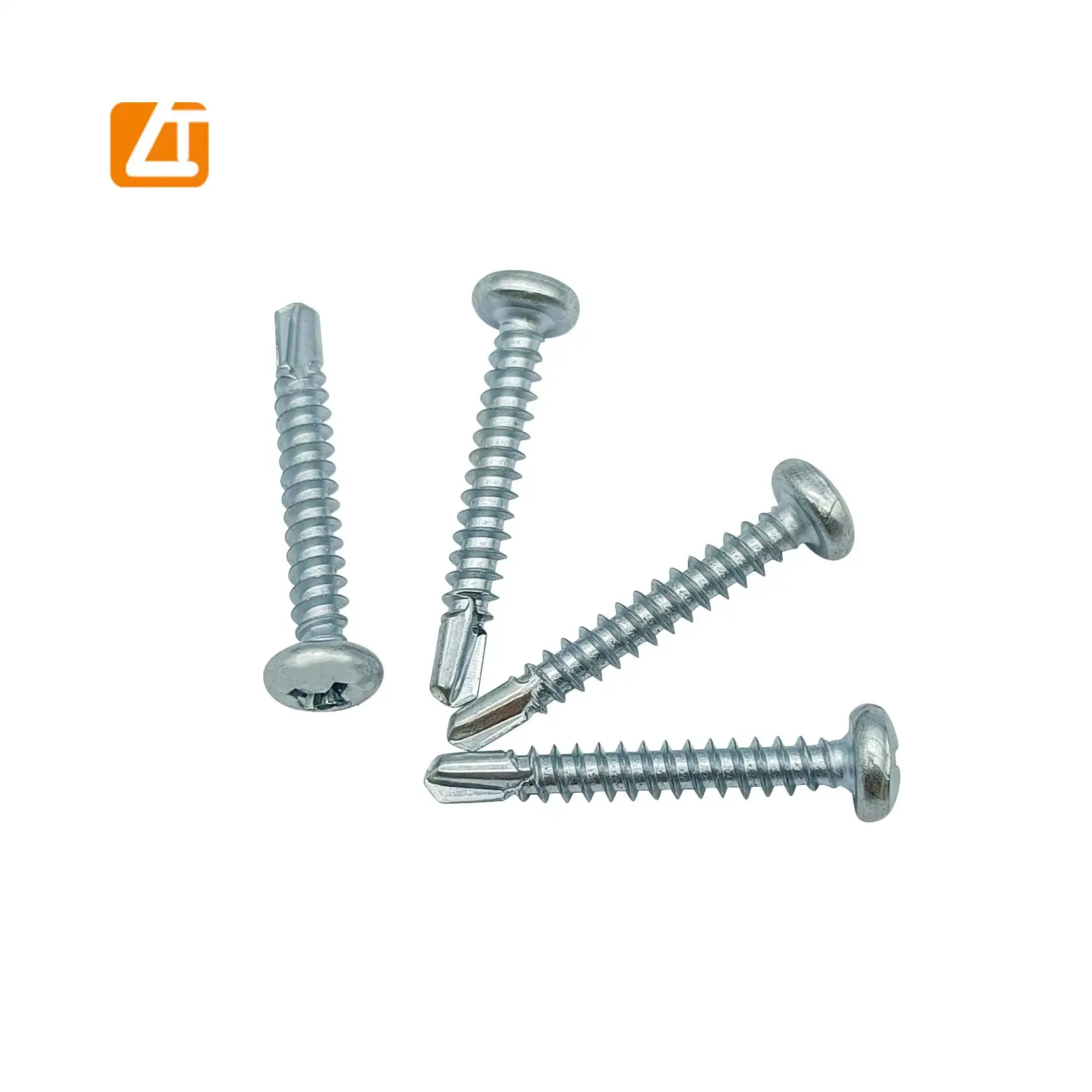 Tornillo Autoperforante Zinc Plated Parker Screw Self Drilling Pan Head ...