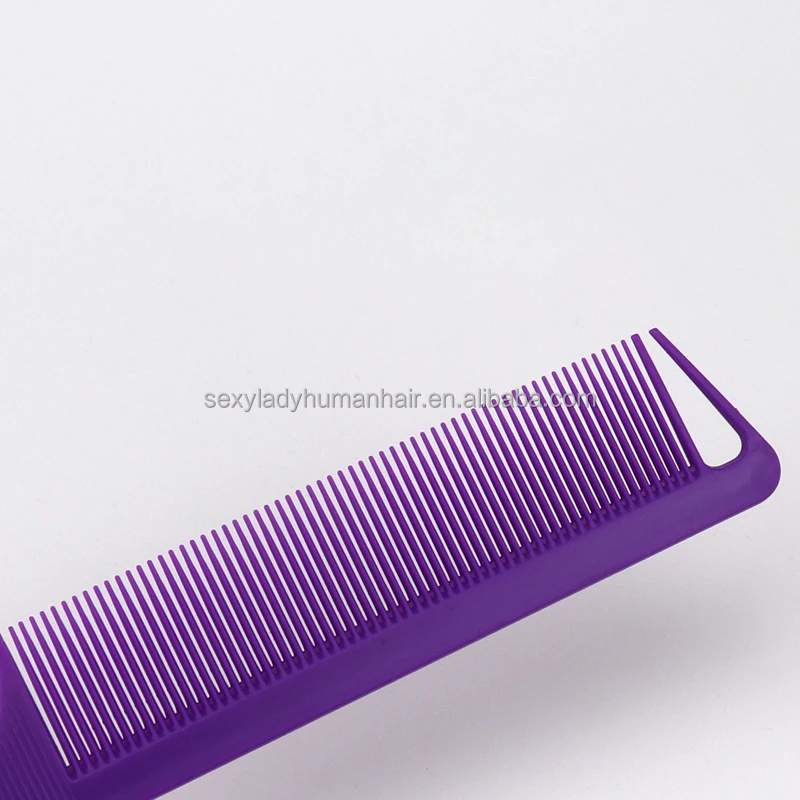 Sample Cheap Wholesale Plastic Detangling Parting Comb Private Label ...
