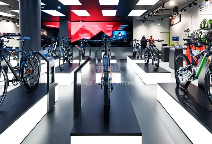 Rose Bike Shop - Modern Bicycle Display Ideas for Retail