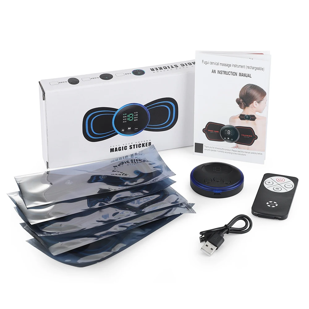 Youmay Mini Electric Massager Portable Pulse Muscle Stimulator Neck ...
