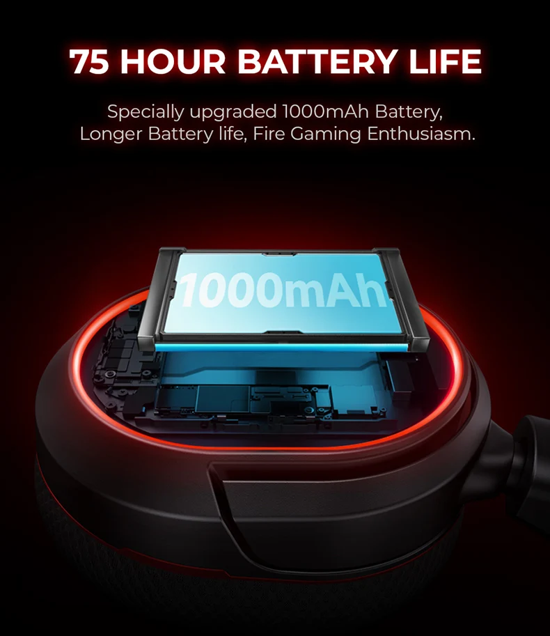 Picun G2 RGB Wireless Gamer Headphones with Microphone