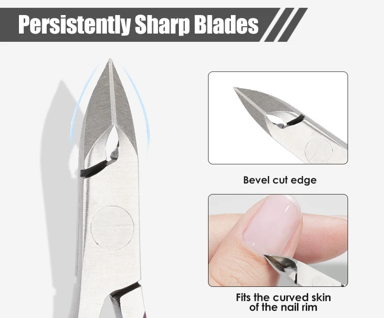 Best Quality With Small Head Stainless Cuticle Nail Nipper in Different ...