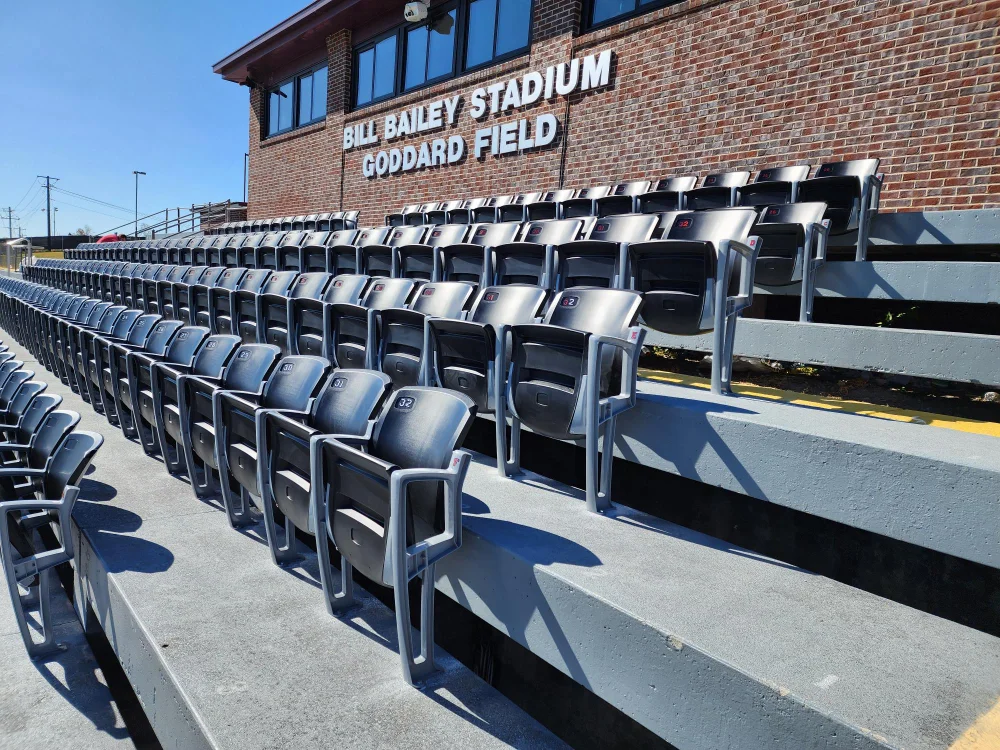 Outdoor Durable Plastic Stadium Chair Soccer Stadium Seat Sports ...