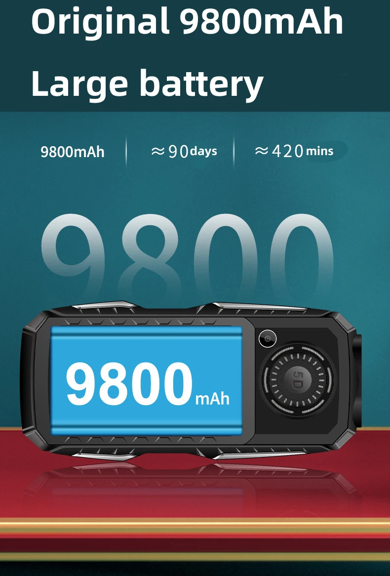 W2019 Rugged Phone - Long Standby, Big Battery, Cheap
