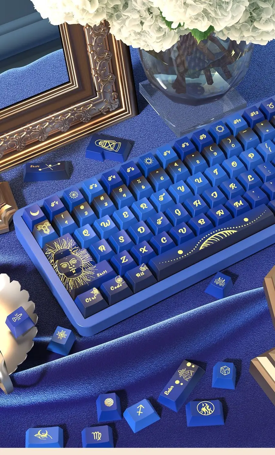 HZGAMER Factory Sublimation Keycap Mechanical Keyboard Custom Dye Sub ...