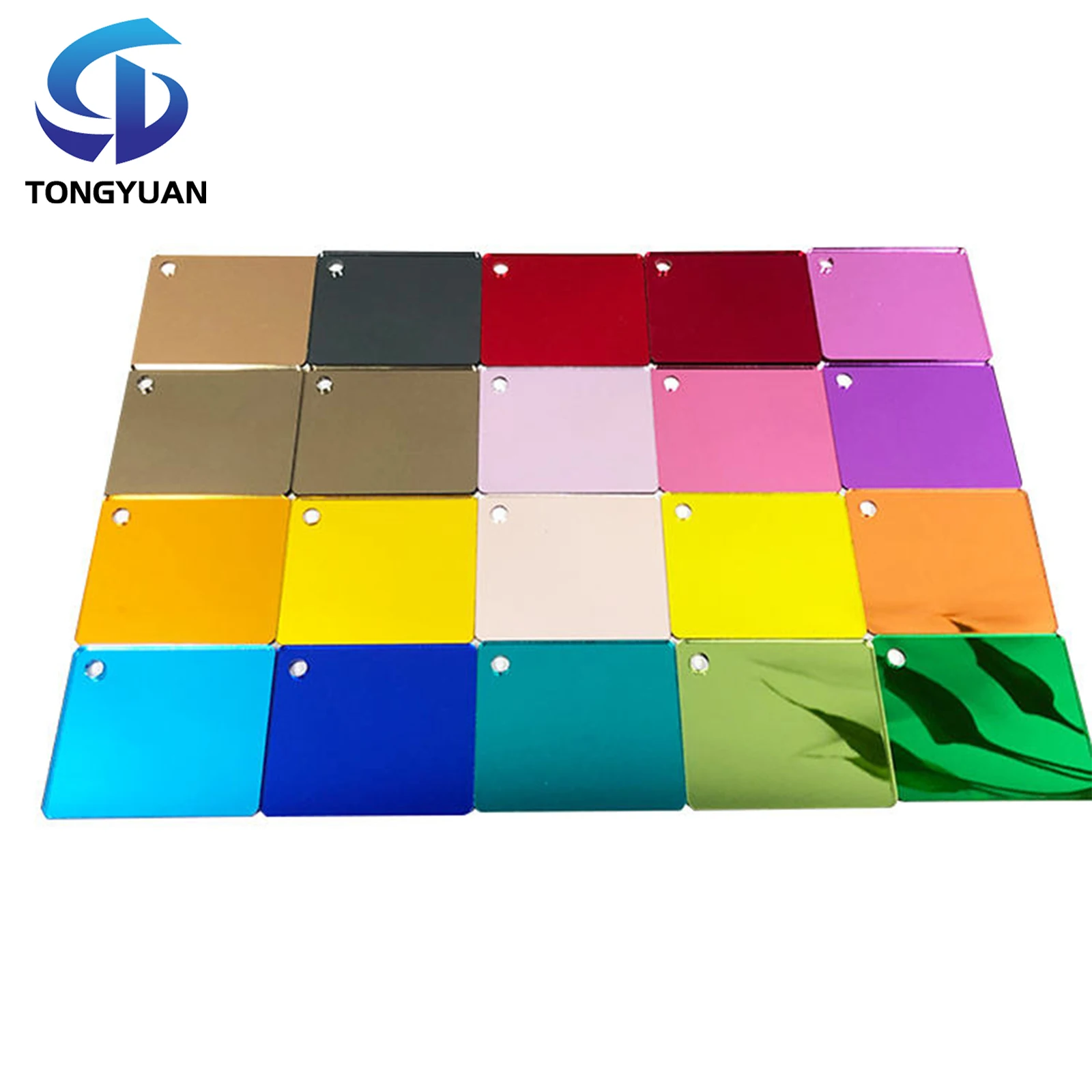 TONGYUAN Custom Cut 15mm Silver Two-Way Acrylic Sheet Eco-Friendly ...