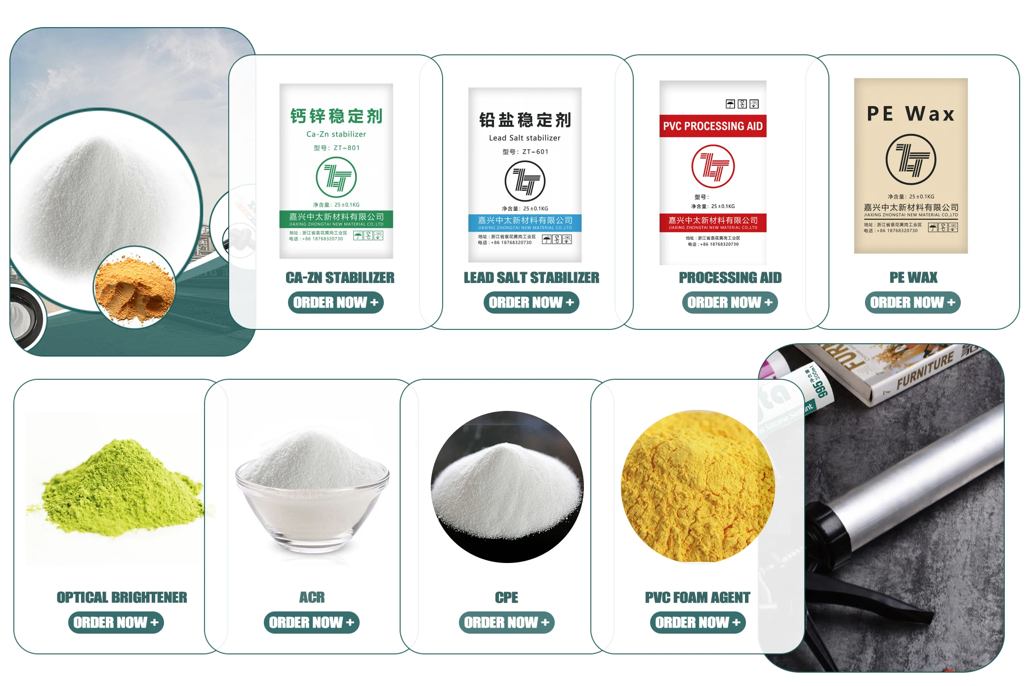 High Quality PVC Plastic Raw Material / PVC Compound Powder / PVC ...