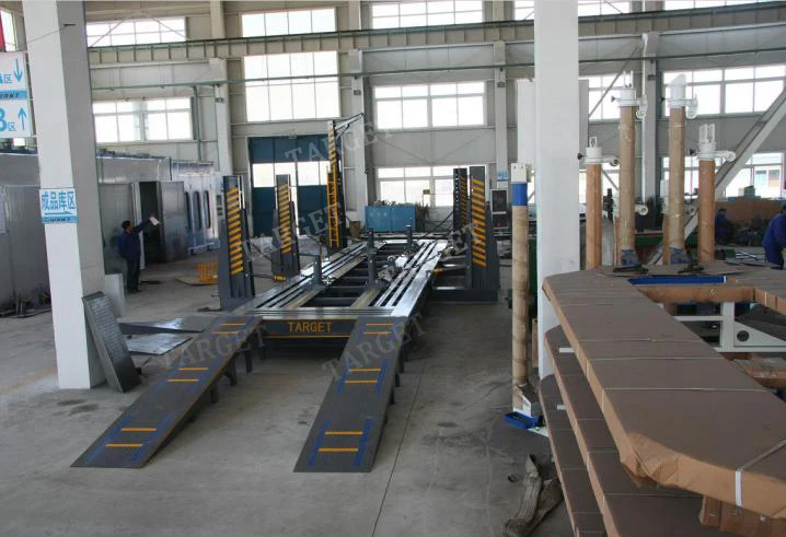 TARGET Truck Collision Bench Heavy Truck Frame Machine /automotive Semi ...