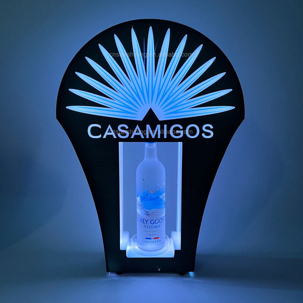 Rechargeable Led Casamigos Sign Tequila Acrylic Led Bottle Presenter ...
