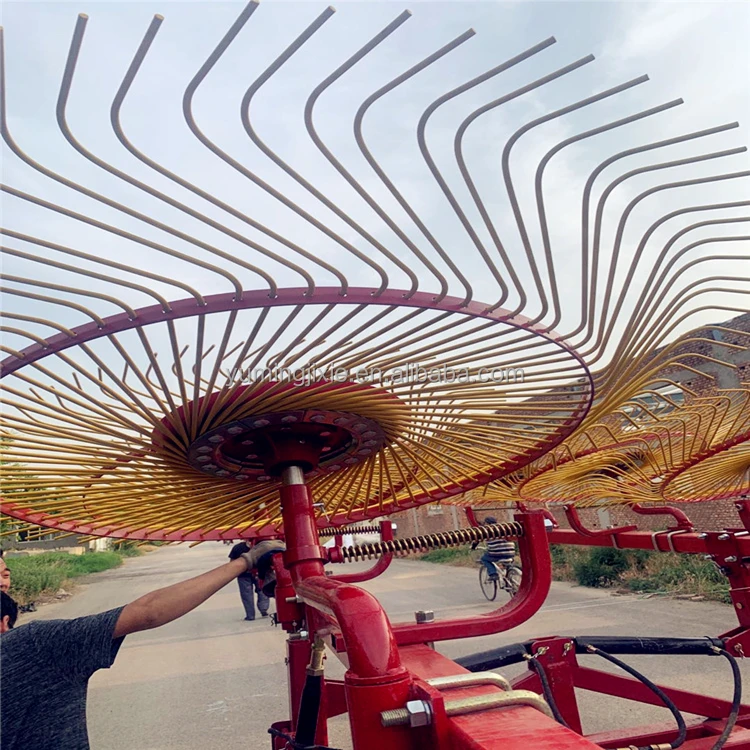 Tractor Mounted Agricultural Disc Rake Machine - High Productivity