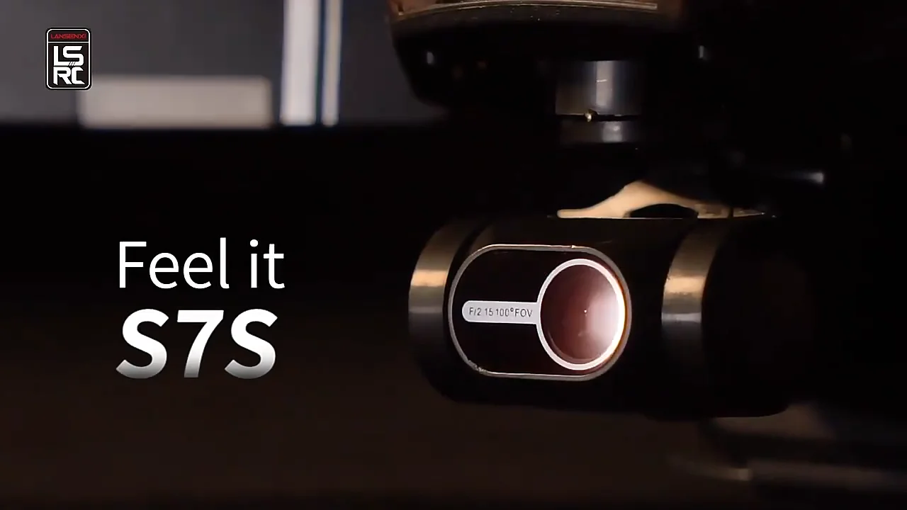 New Lsrc S7s Drone 4k Professional 3-axis Gimbal Gps 5g Wifi Dual ...