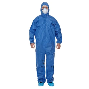 Disposable En14116 Type 5b 6b Flame Retardant Sms Coverall Anti-static ...