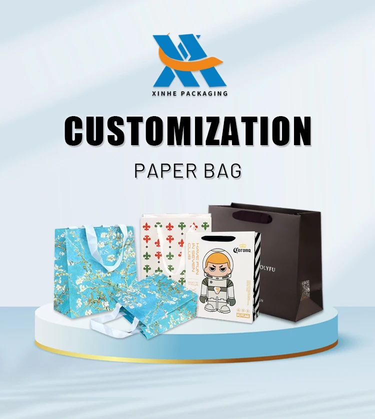 Sample Factory Price Packaging Paper Bag Product Bags Custom Logo ...