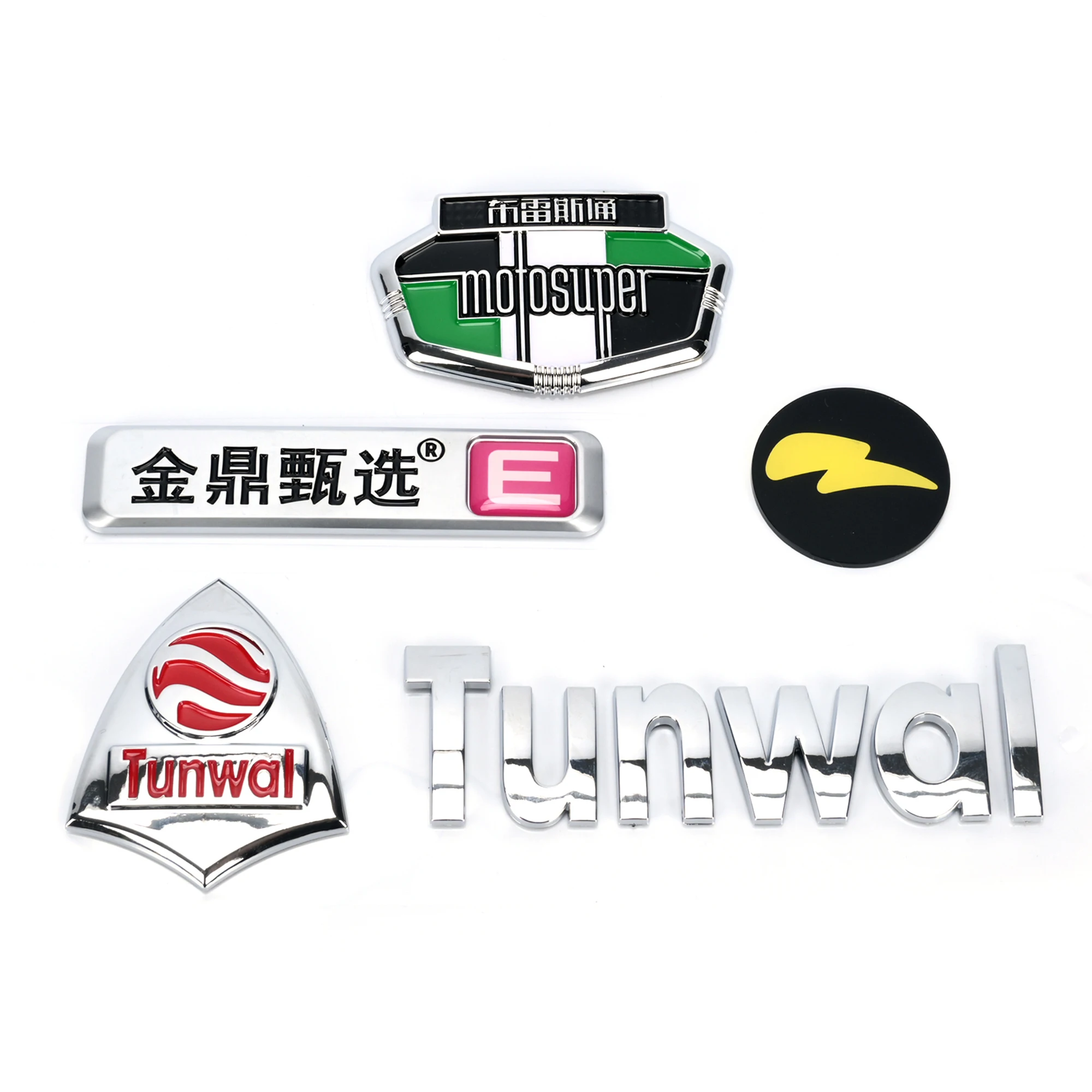 Alibaba.com: Custom Design ABS Plastic Adhesive Silver Black 3D Letters ...