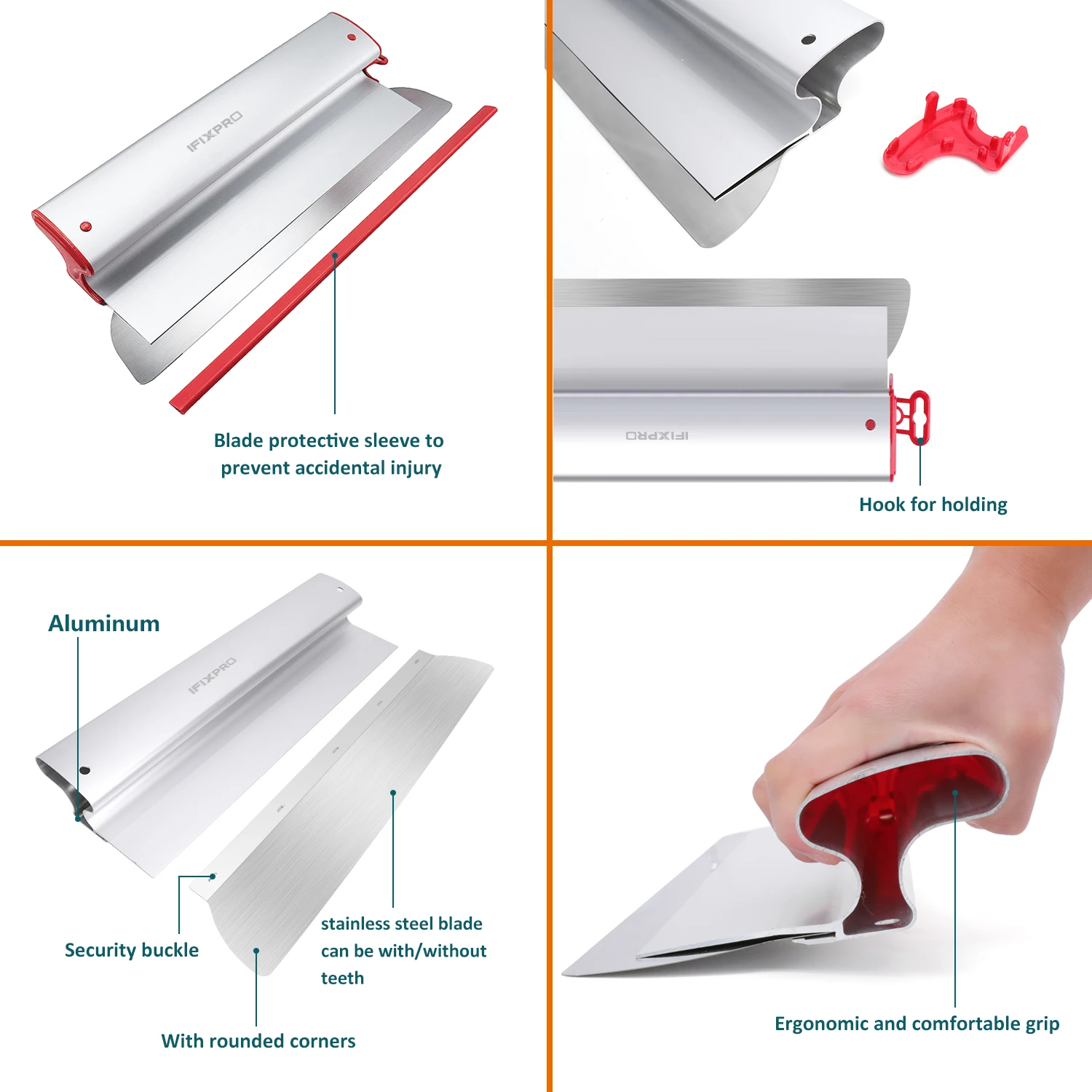 Drywall Skimming Blade Set - Precision Tools for Finishing