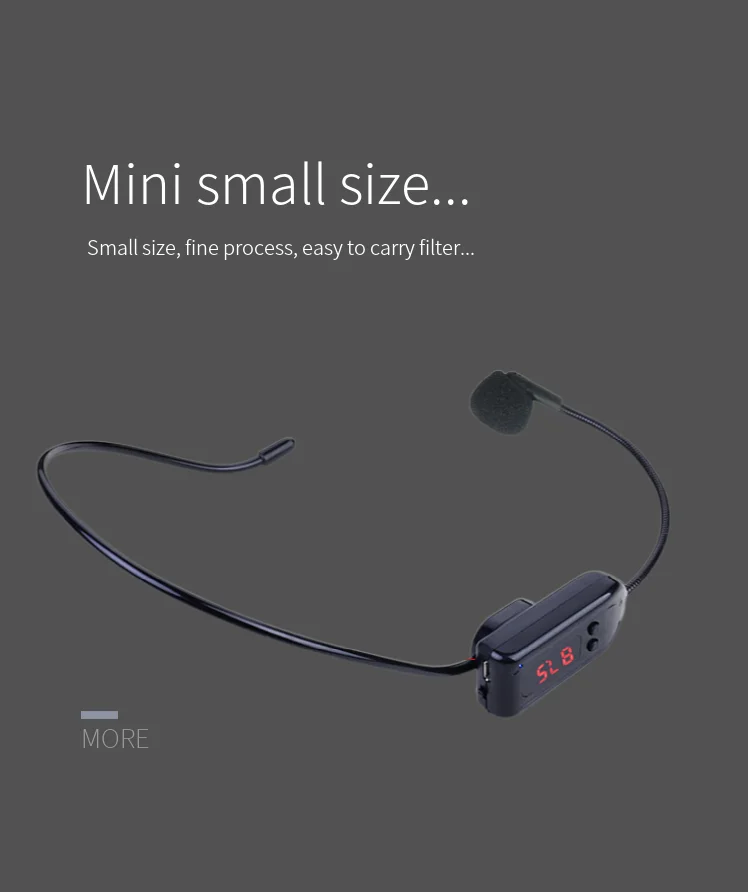 Fm Wireless Microphone Headset For Churches Headset Microphone ...