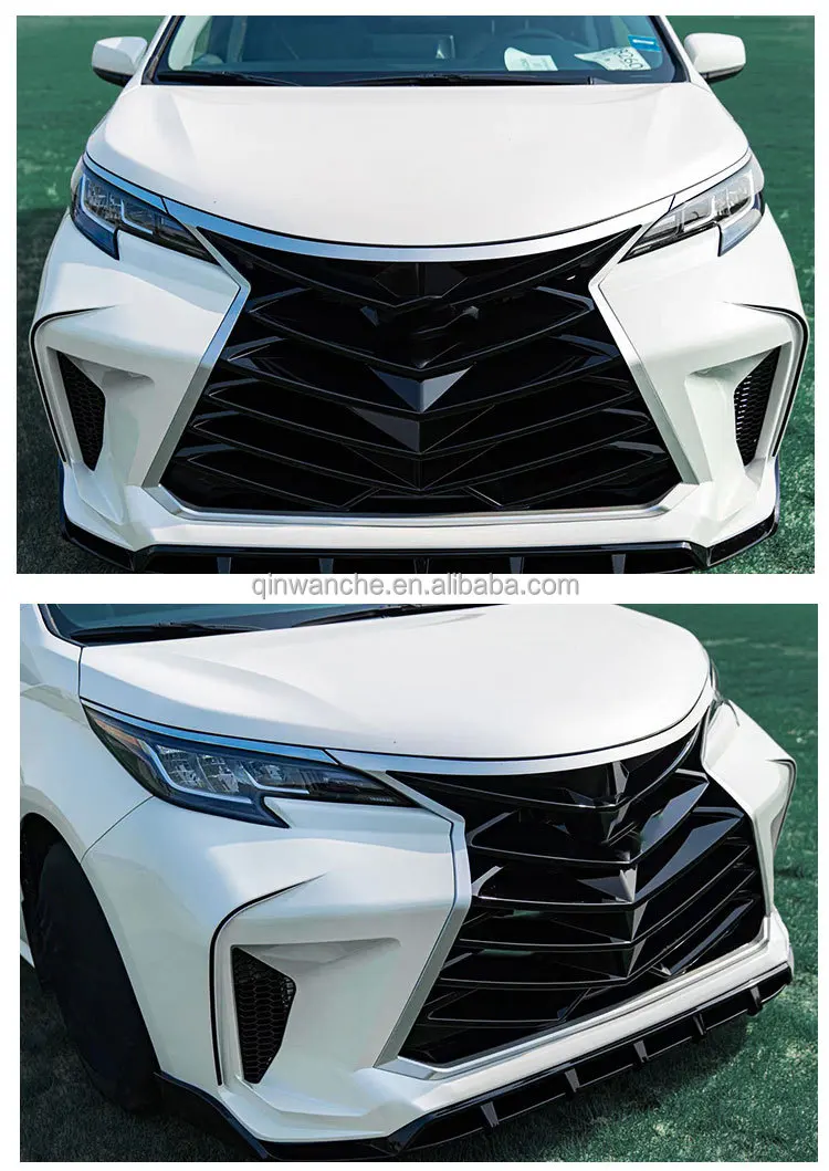 New Design Auto Parts Body Kit For Toyota New 2021 Sienna Car Bumpers ...