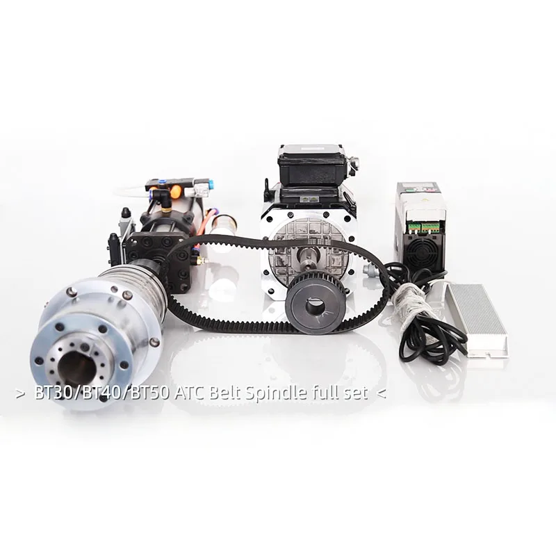 BT40 Spindle Set - 12000rpm, 7.5kw Motor for CNC Milling