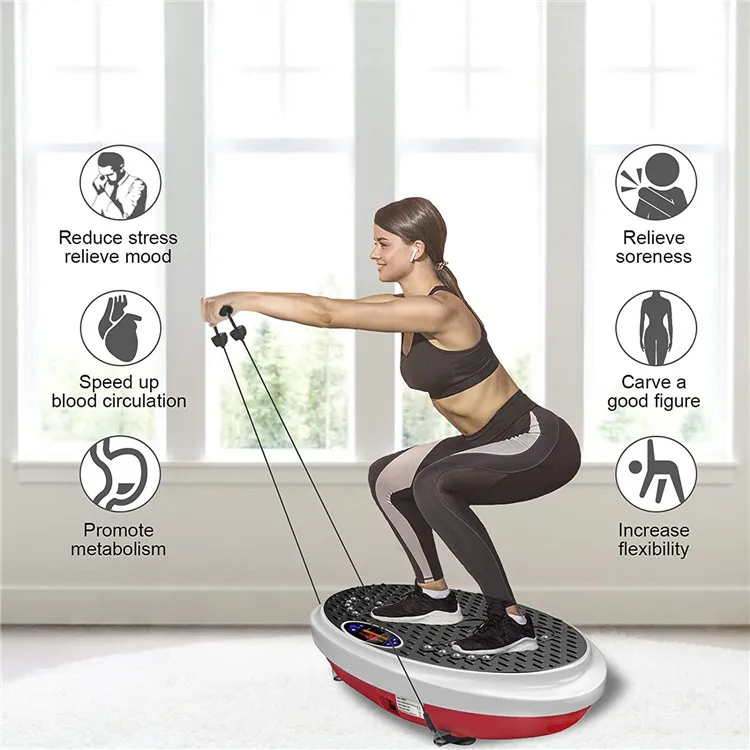 Vibration Platform Exercise Machines,Whole Body Vibration Plate With ...