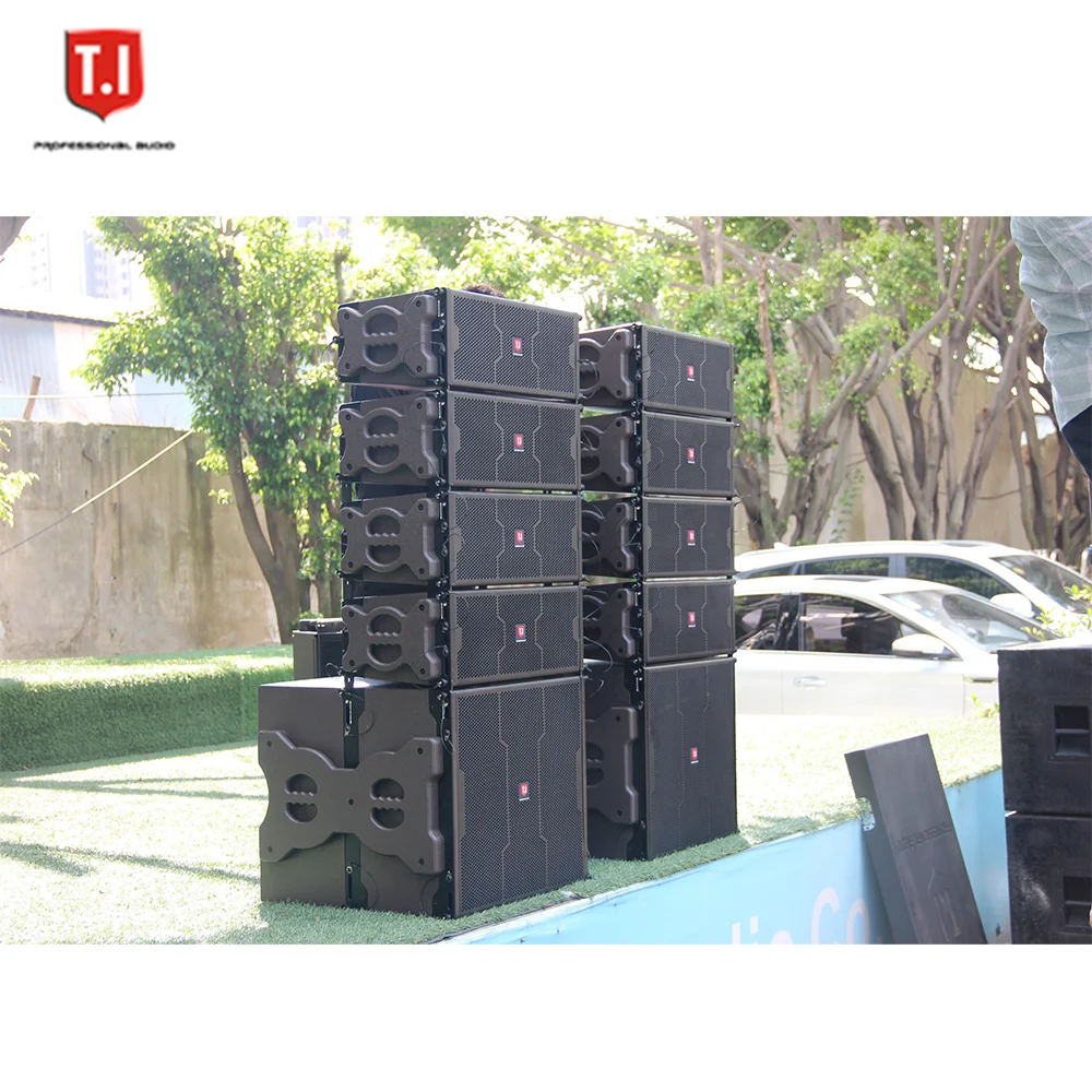 Dual 5 inch line array professional audio sound system LA25 array ...