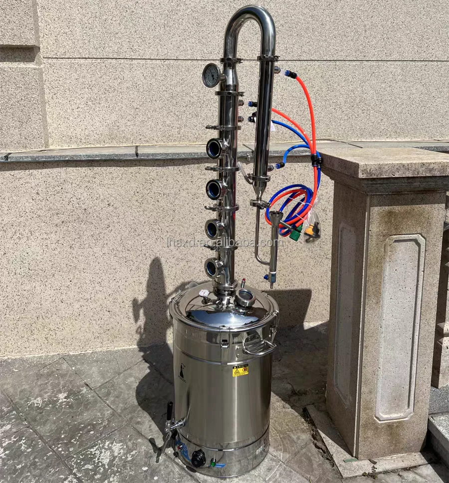 20L/30L Electric Vodka Distiller with 4-Storey Distillation Tower for ...
