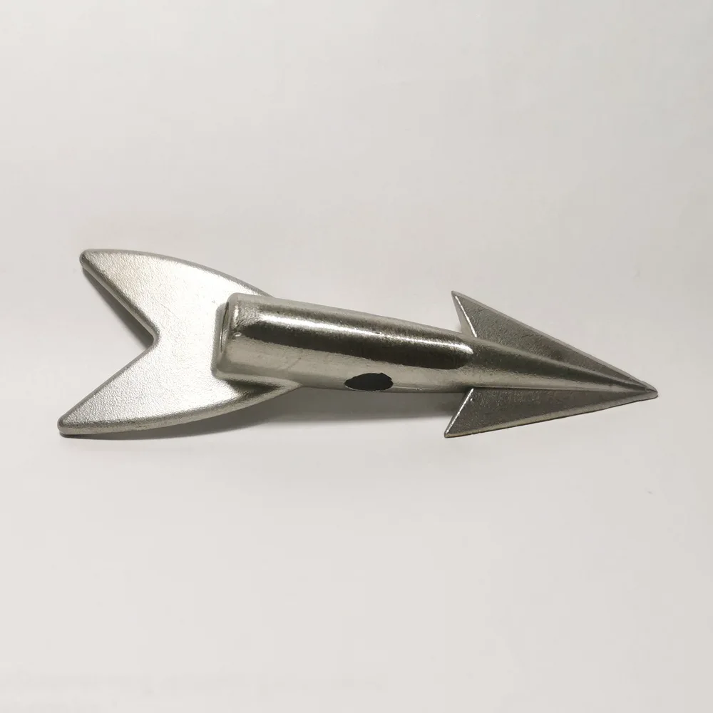 Spearfishing Stainless Steel Pole Spear Tip With Single Barb Head ...