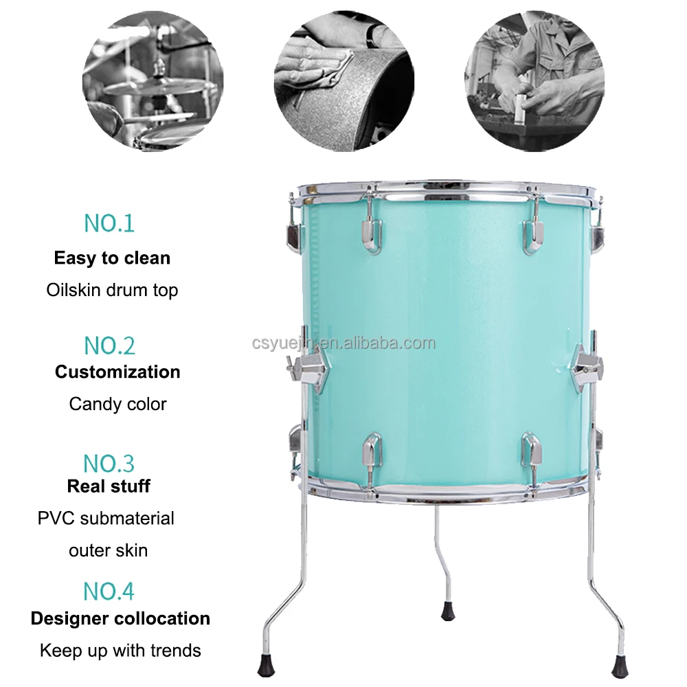 OEM ODM Brand Birch Maple Drum Kit Adult Drum Set 5 Drum 2 3 4 Cymbals ...