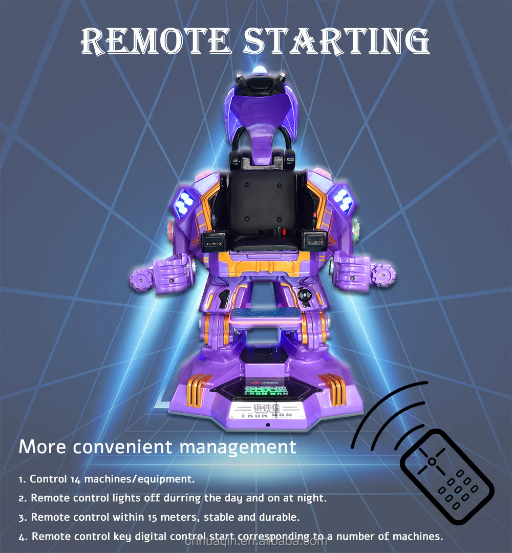 Professional Kiddie Ride Robot for Shopping Malls - Interactive ...