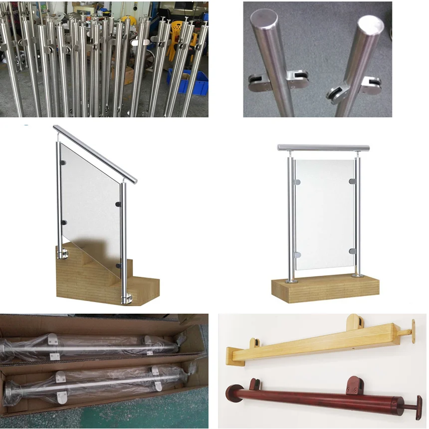 Stainless Steel LED Light Handrail for Stairs & Balustrades - OEM