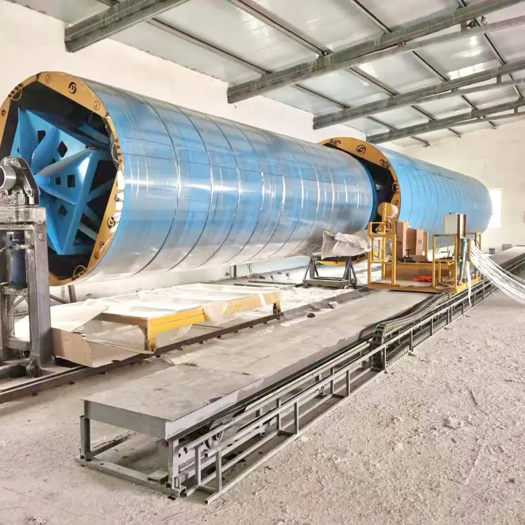 Grp/ Frp Fiberglass Pipe Filament Winding Machine Fiberglass Tank ...