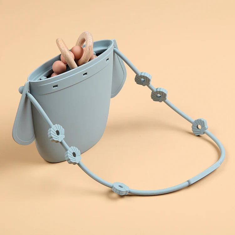 Silicone Reusable Baby Snack Bag Toddler Kids Multifunction Toddler ...