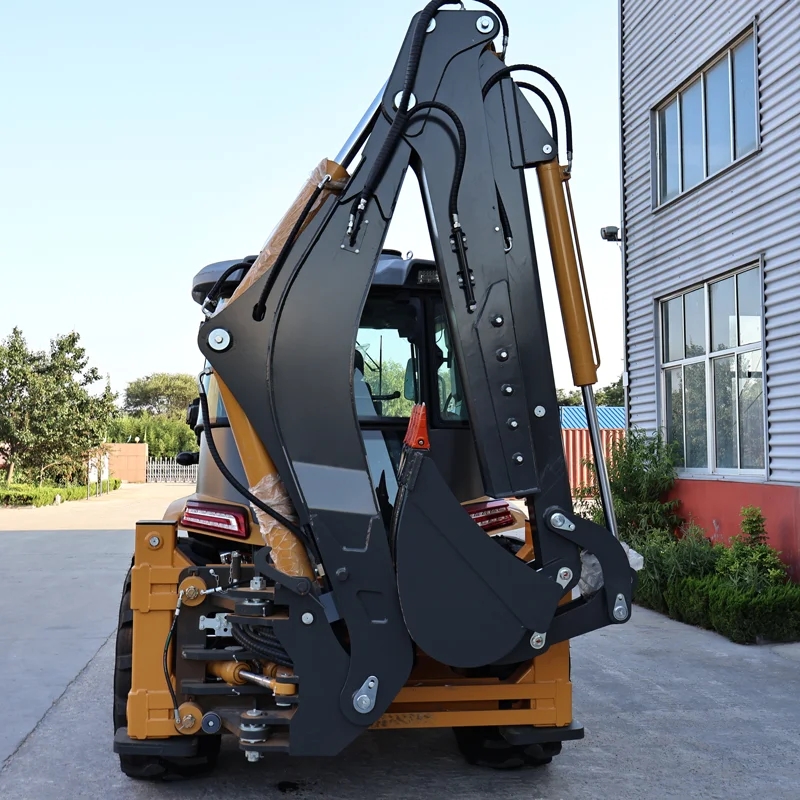 Diesel Backhoe Loader with Best Price Ce Euro 5 Backhoe Loader for ...