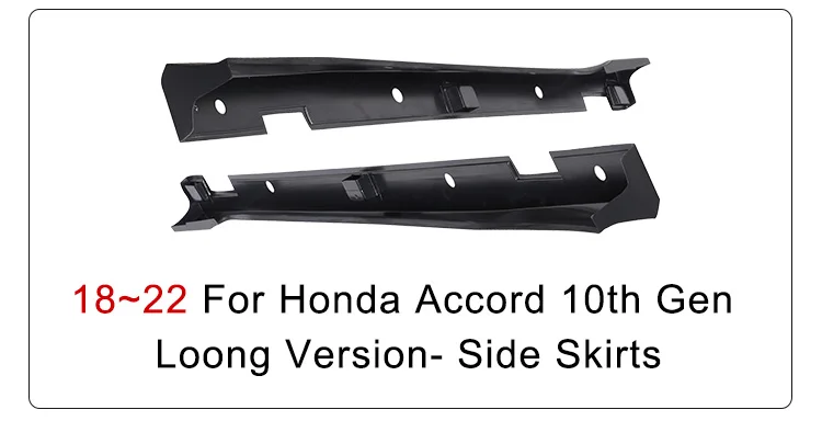 Yofer Modified Bodykit Universal Bumpers for Honda Accord 2018-2022 ...