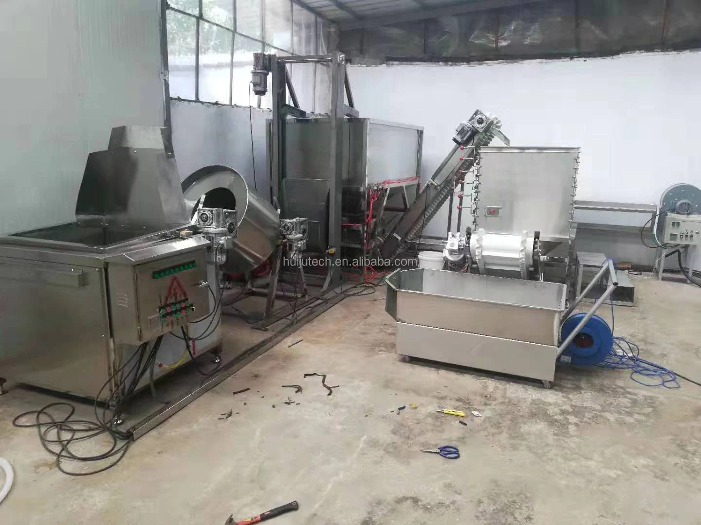 Cooling Cart Equipment - Efficient Nut Cooling Solutions