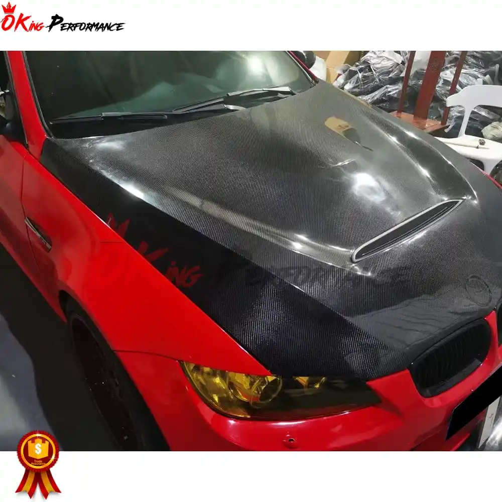 GTS Style Carbon Fiber Bonnet for BMW 3 Serises E92 Hood
