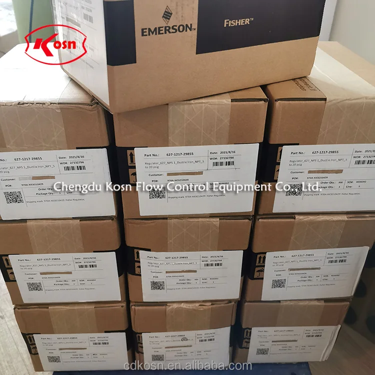 Emerson Fisher 627 Series Pressure Reducing Regulator Valve for ...