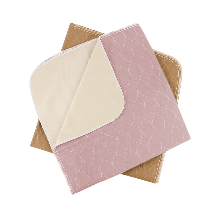 Organic Cotton Reusable Pads Incontinence Reusable Absorbent Bed Pad ...