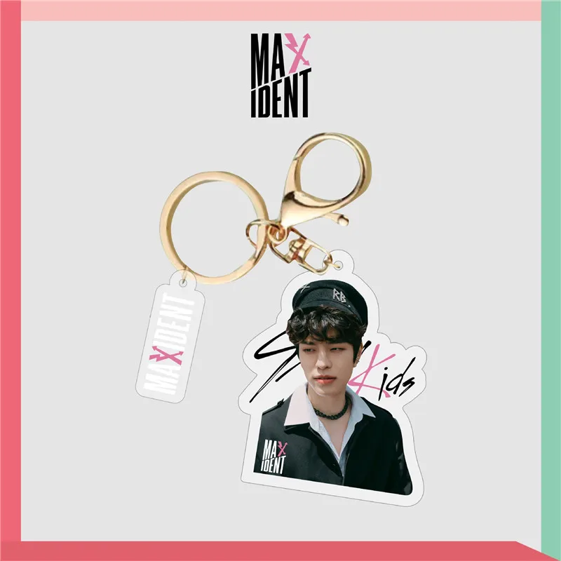Hot Kpop Stray Kids Maxident Album Bag Car Pendant Accessories Keyring ...