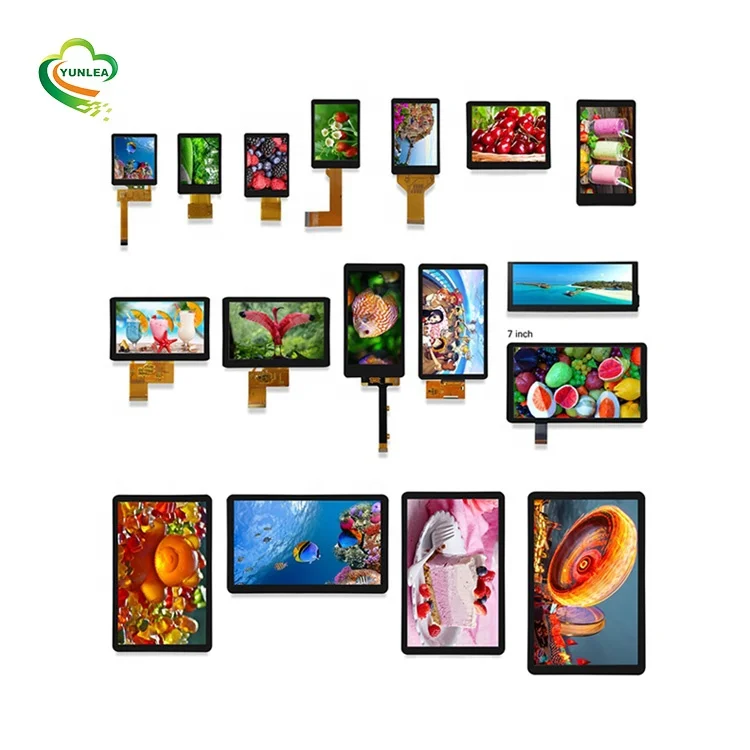 Yunlea Custom Industrial RGB Display Panel 2.8 3.5 4.3 5 7 8 10.1 Inch Waterproof Capacitive TFT ...