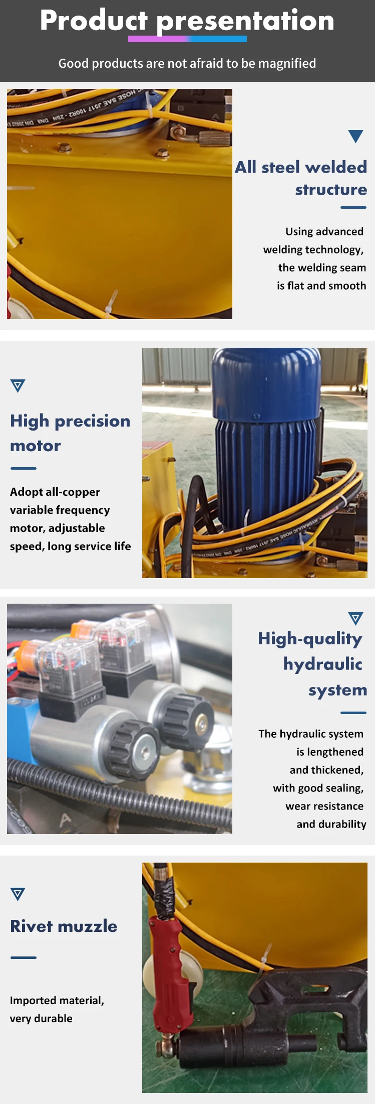 Pneumatic Hvac Air Duct Riveting Making Square Machine - Buy Air Duct ...