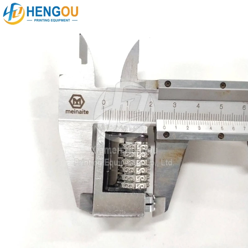 Roman Font Number Coding 4x8 Cicero Printer Platen Printing Machine ...